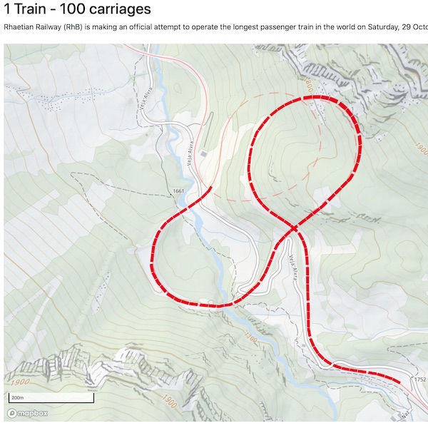 1 Train - 100 carriages